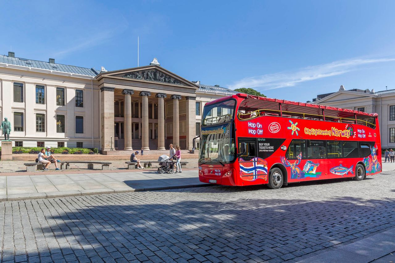 Hop-On Hop-Off Bus Oslo | Official City Sightseeing© Tour 2018